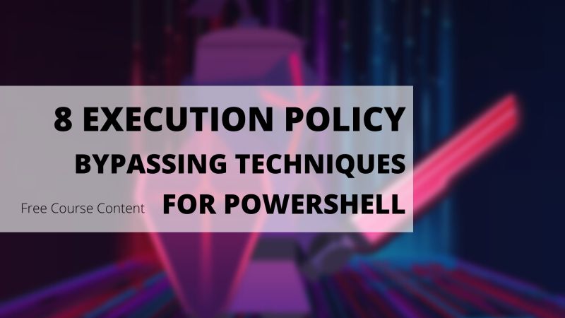 PenTest Magazine on LinkedIn: Execution Policy Bypassing Techniques ... PenTest Magazine on LinkedIn: Execution Policy Bypassing Techniques ...