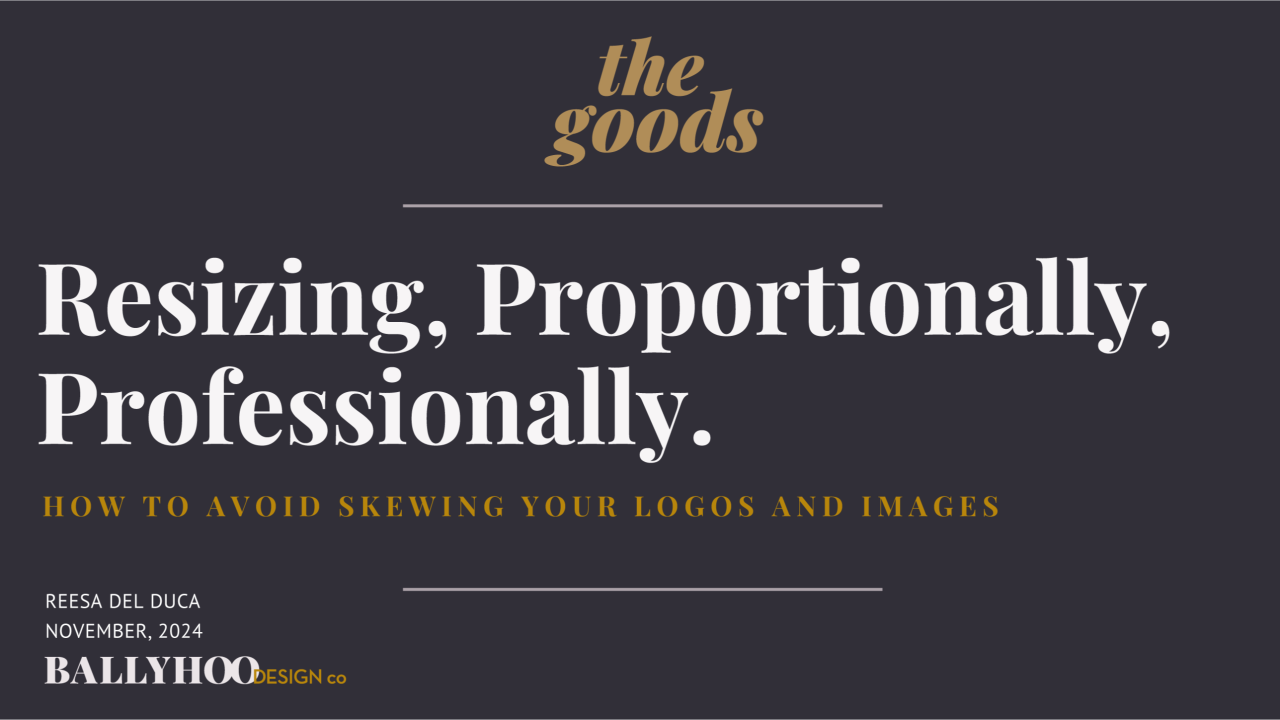 DIY Design: Resizing, Proportionally, Professionally. DIY Design: Resizing, Proportionally, Professionally.