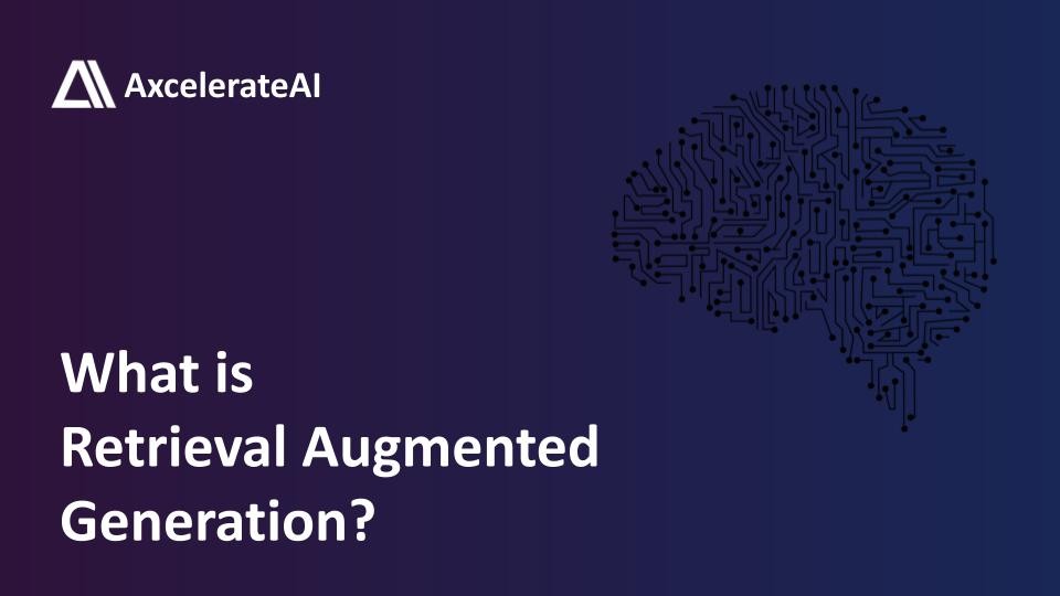 Retrieval Augmented Generation - Connecting LLMs with your Knowledge Base Retrieval Augmented Generation - Connecting LLMs with your Knowledge Base