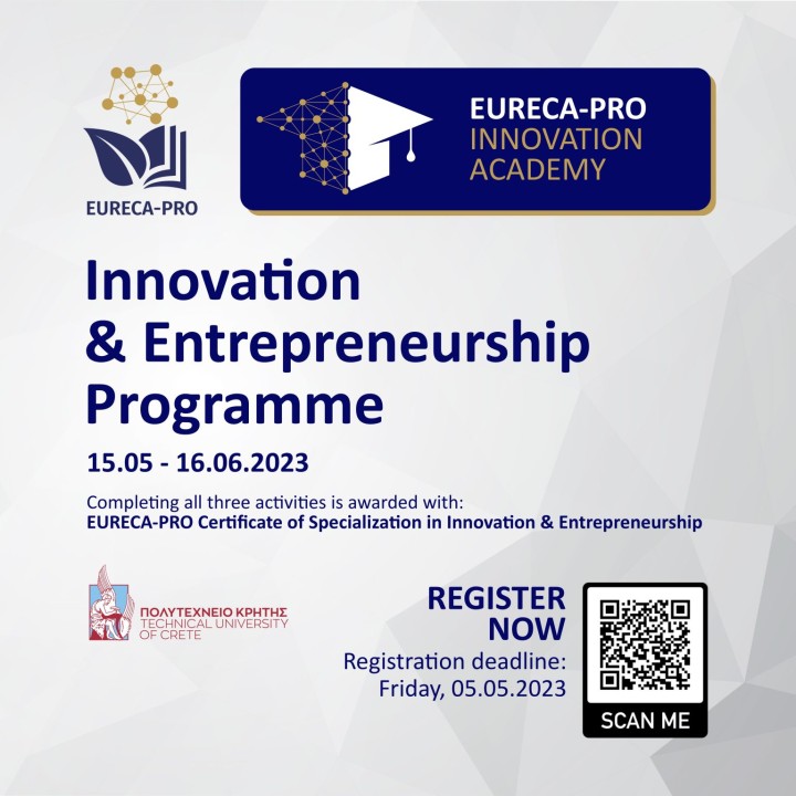 EURECA-PRO Innovation & Entrepreneurship Programme EURECA-PRO Innovation & Entrepreneurship Programme