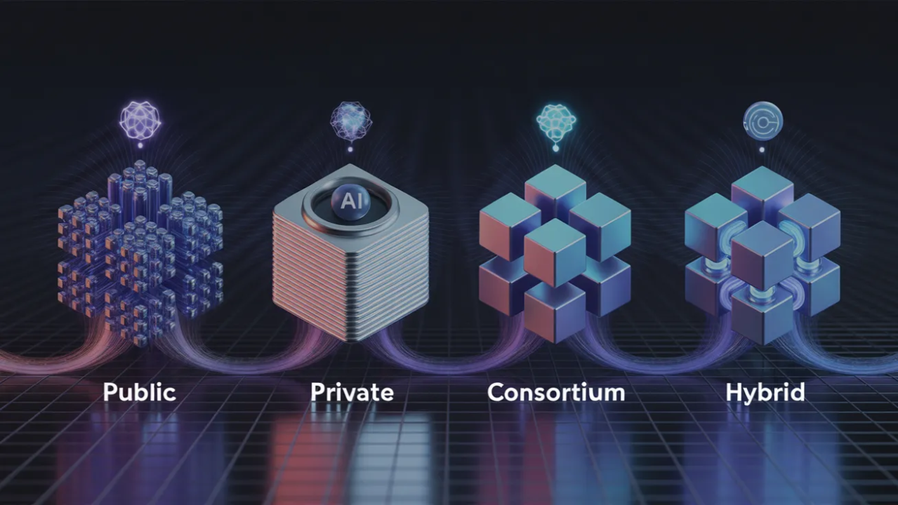 Blockchain Types Explained: Public, Private, Consortium & Hybrid Blockchain Types Explained: Public, Private, Consortium & Hybrid