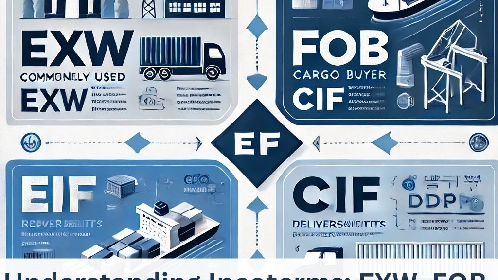 Understanding Incoterms: EXW, FOB, CIF, and DDP Understanding Incoterms: EXW, FOB, CIF, and DDP