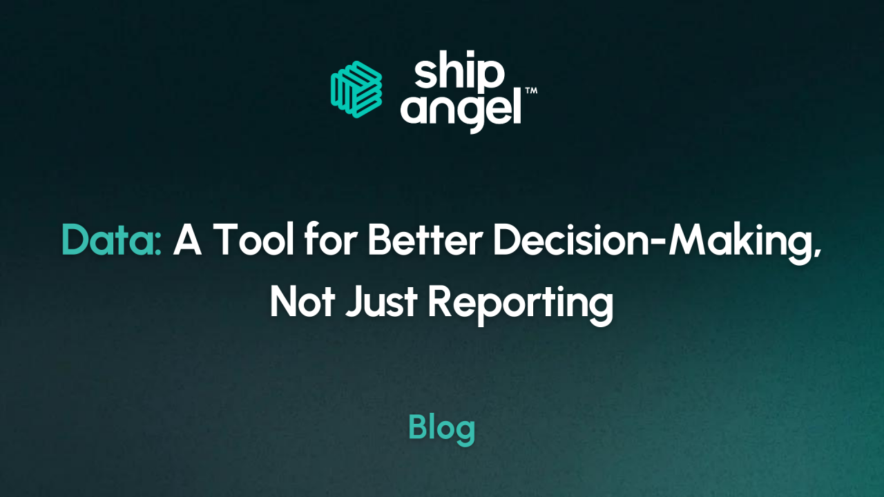Data: A Tool for Better Decision-Making, Not Just Reporting Data: A Tool for Better Decision-Making, Not Just Reporting