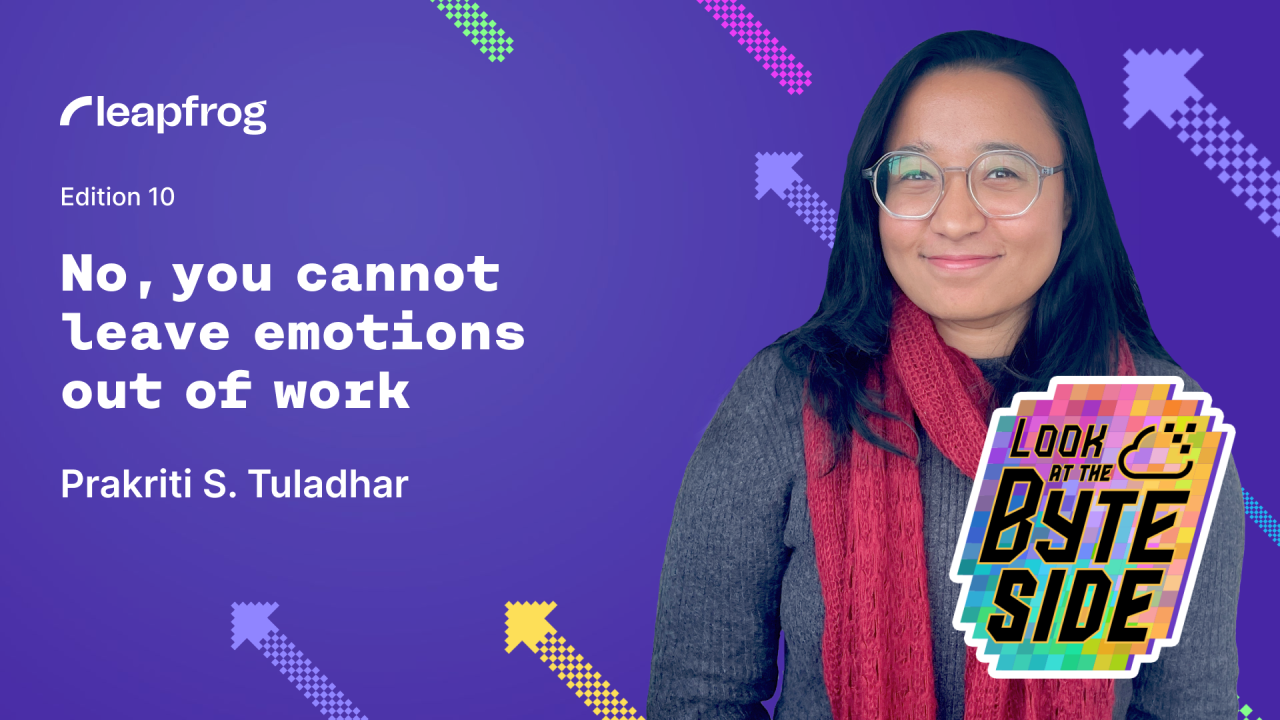 No, you cannot leave emotions out of work No, you cannot leave emotions out of work