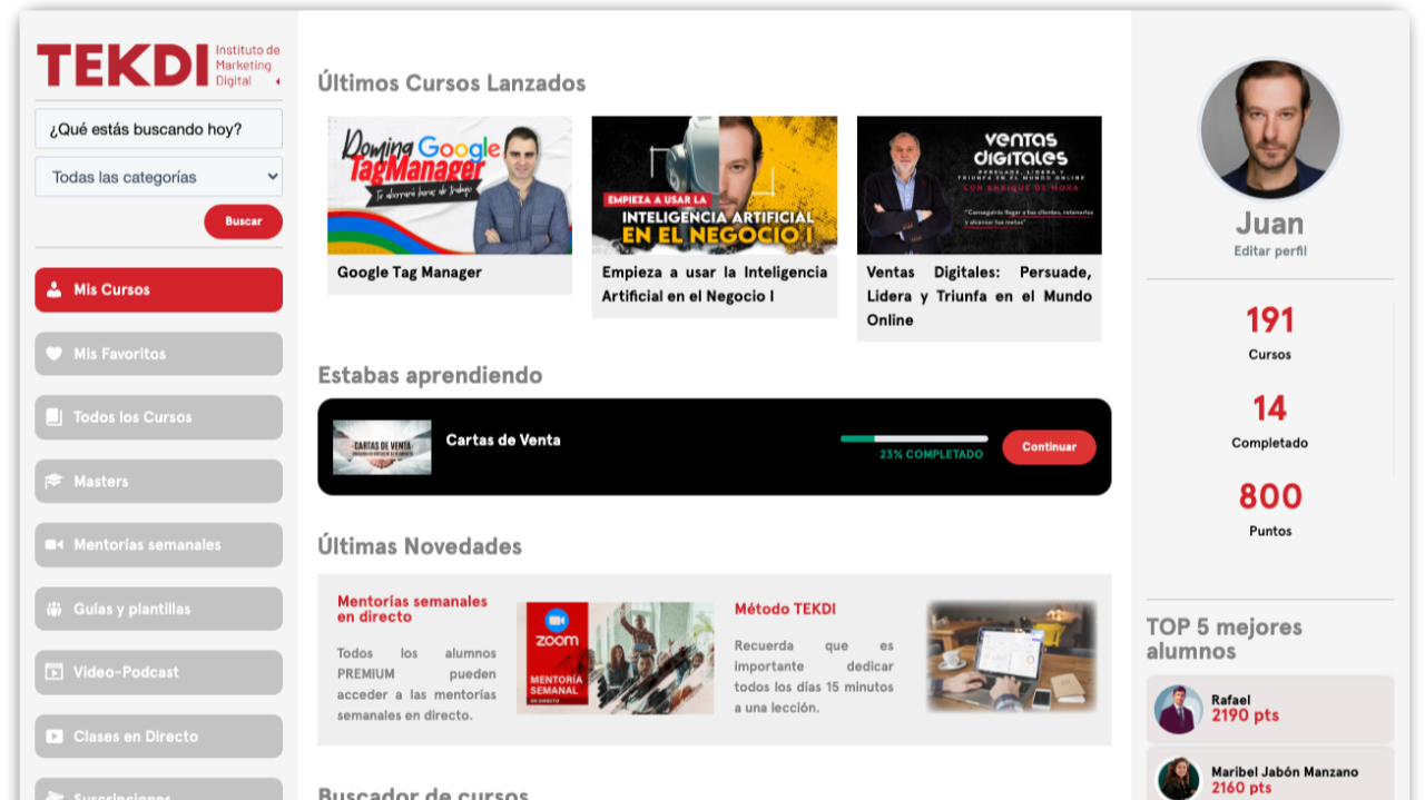 Impulsa tu carrera con TEKDI: Marketing Digital e IA Impulsa tu carrera con TEKDI: Marketing Digital e IA