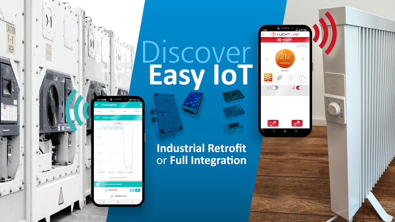 Easy IoT for Embedded Systems & Industrial Retrofit Easy IoT for Embedded Systems & Industrial Retrofit