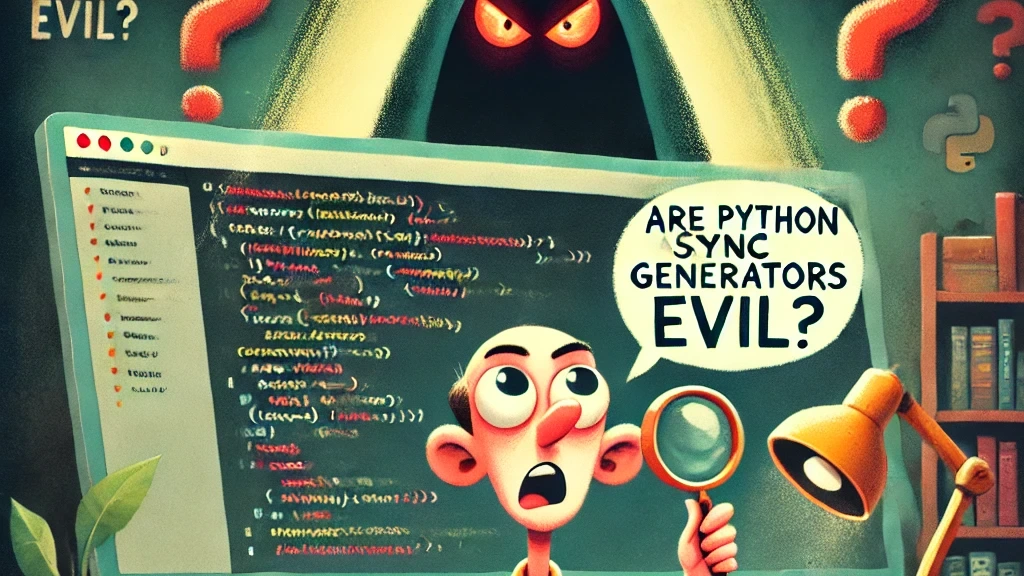 Async generators too evil for Python? Async generators too evil for Python?