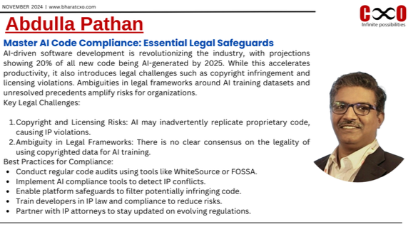 Master AI Code Compliance: Essential Legal Safeguards Master AI Code Compliance: Essential Legal Safeguards