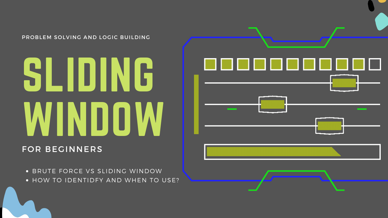 Sliding Window Algorithm Sliding Window Algorithm