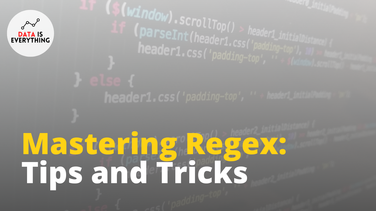 Tips and Tricks for Mastering Regex: Best Practices, Pitfalls to Avoid ... Tips and Tricks for Mastering Regex: Best Practices, Pitfalls to Avoid ...