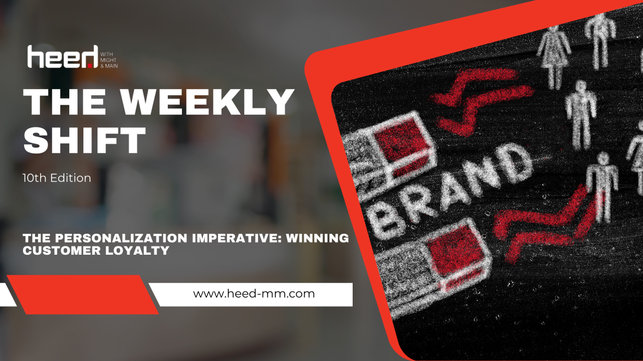 The Personalization Imperative: Winning Customer Loyalty The Personalization Imperative: Winning Customer Loyalty