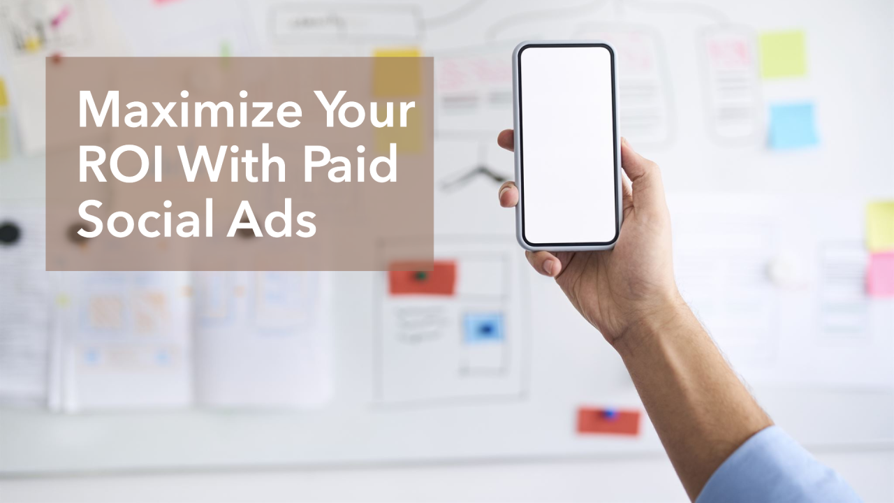Maximizing ROI with Paid Social Ads, By MHK! Maximizing ROI with Paid Social Ads, By MHK!