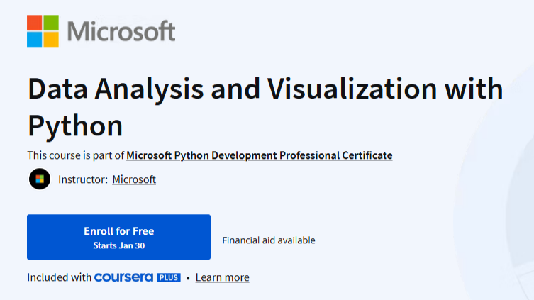 Data Analysis and Visualization with Python | RM Digital Data Analysis and Visualization with Python | RM Digital