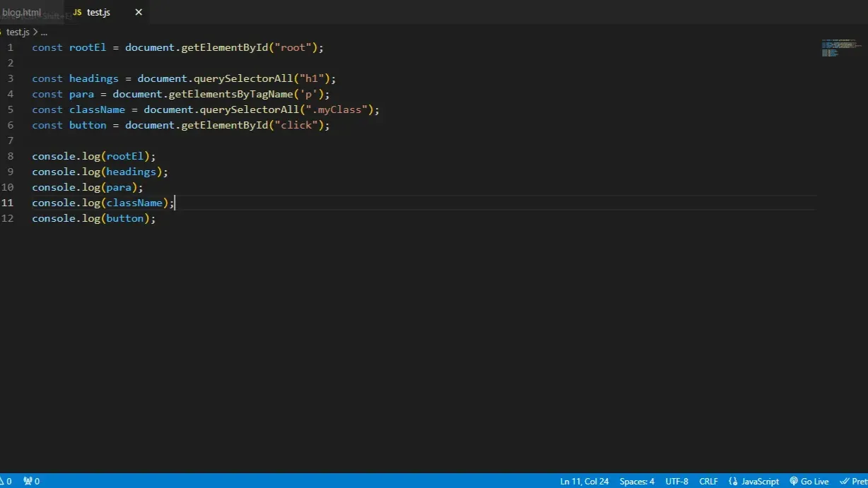 JavaScript DOM - Basics JavaScript DOM - Basics
