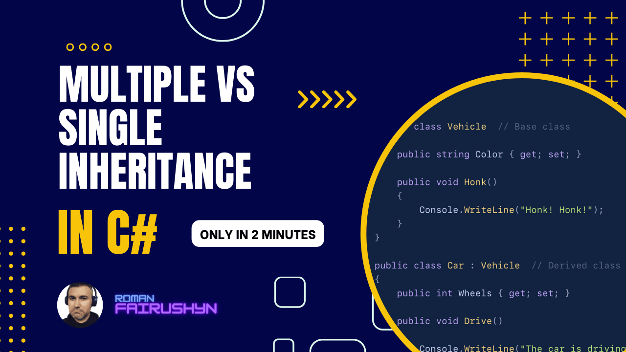 Multiple vs Single Inheritance In C# Multiple vs Single Inheritance In C#