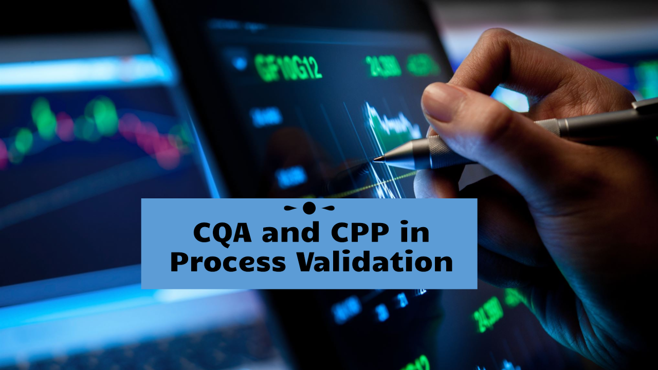 Critical Quality Attributes (CQAs) and Critical Process Parameters ... Critical Quality Attributes (CQAs) and Critical Process Parameters ...