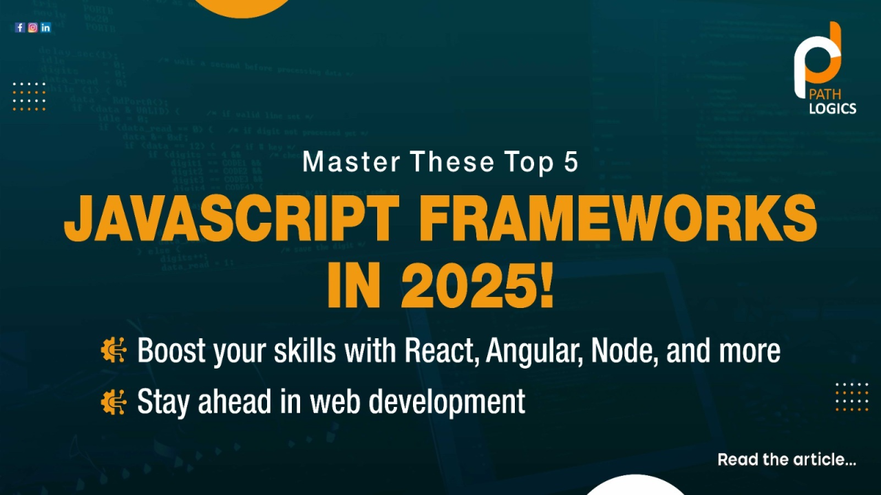 Master These Top 5 JavaScript Frameworks in 2025! Master These Top 5 JavaScript Frameworks in 2025!