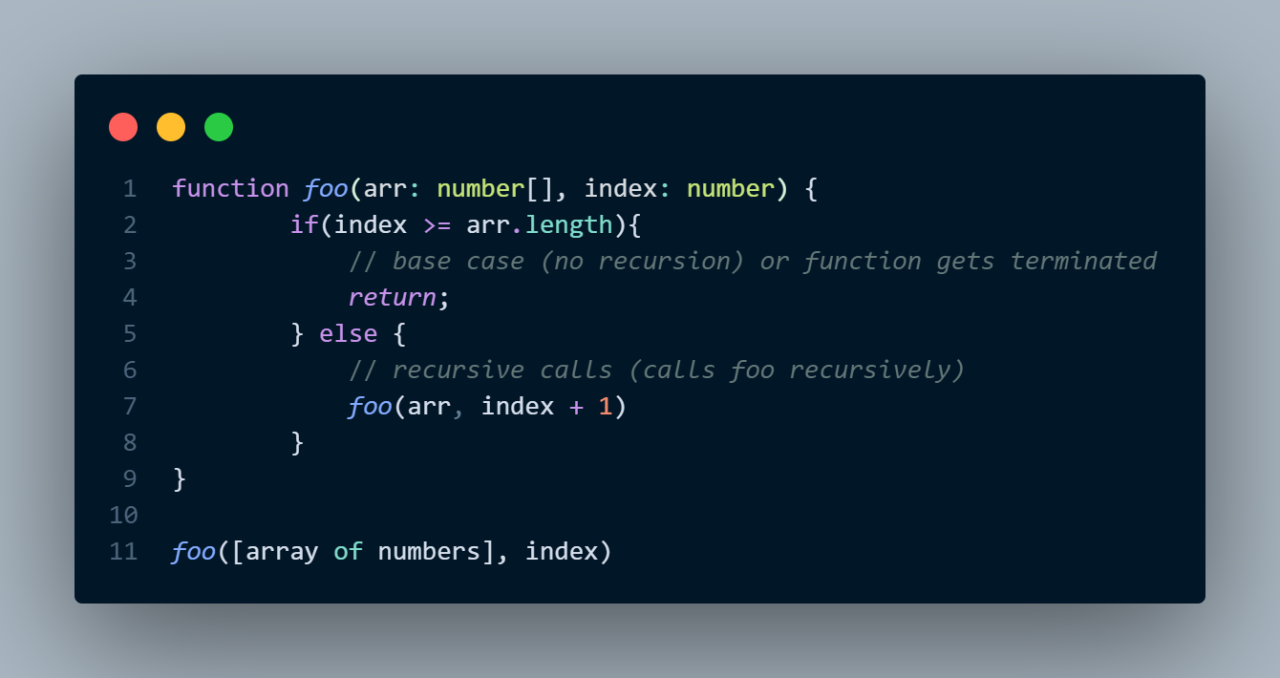 Recursive Function Recursive Function