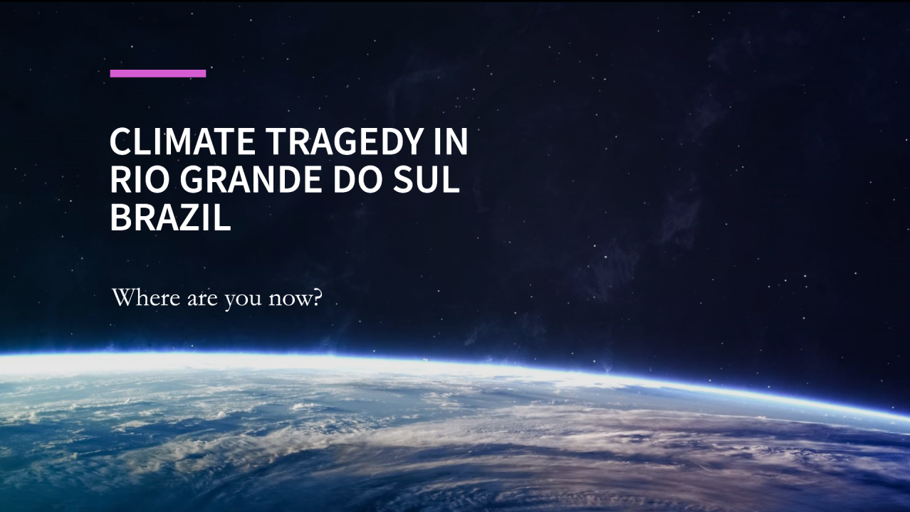 Climate tragedy in brazil Climate tragedy in brazil