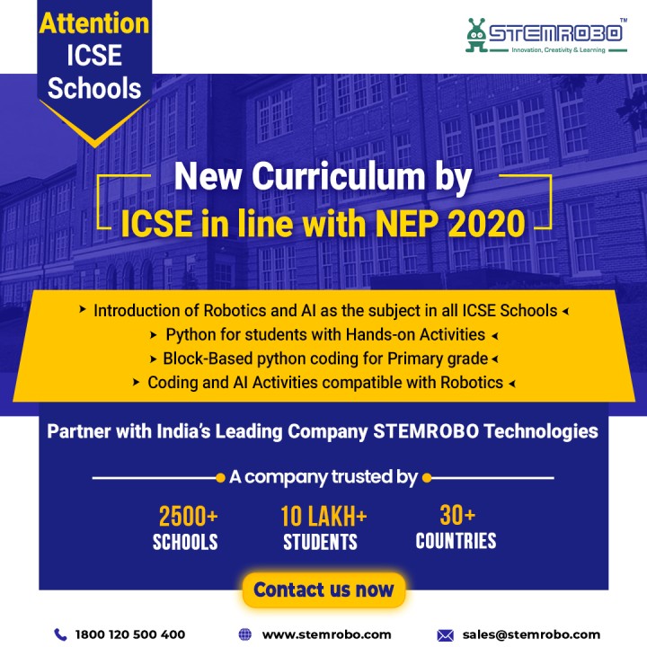 AI & Robotics Curriculum For ICSE Schools AI & Robotics Curriculum For ICSE Schools