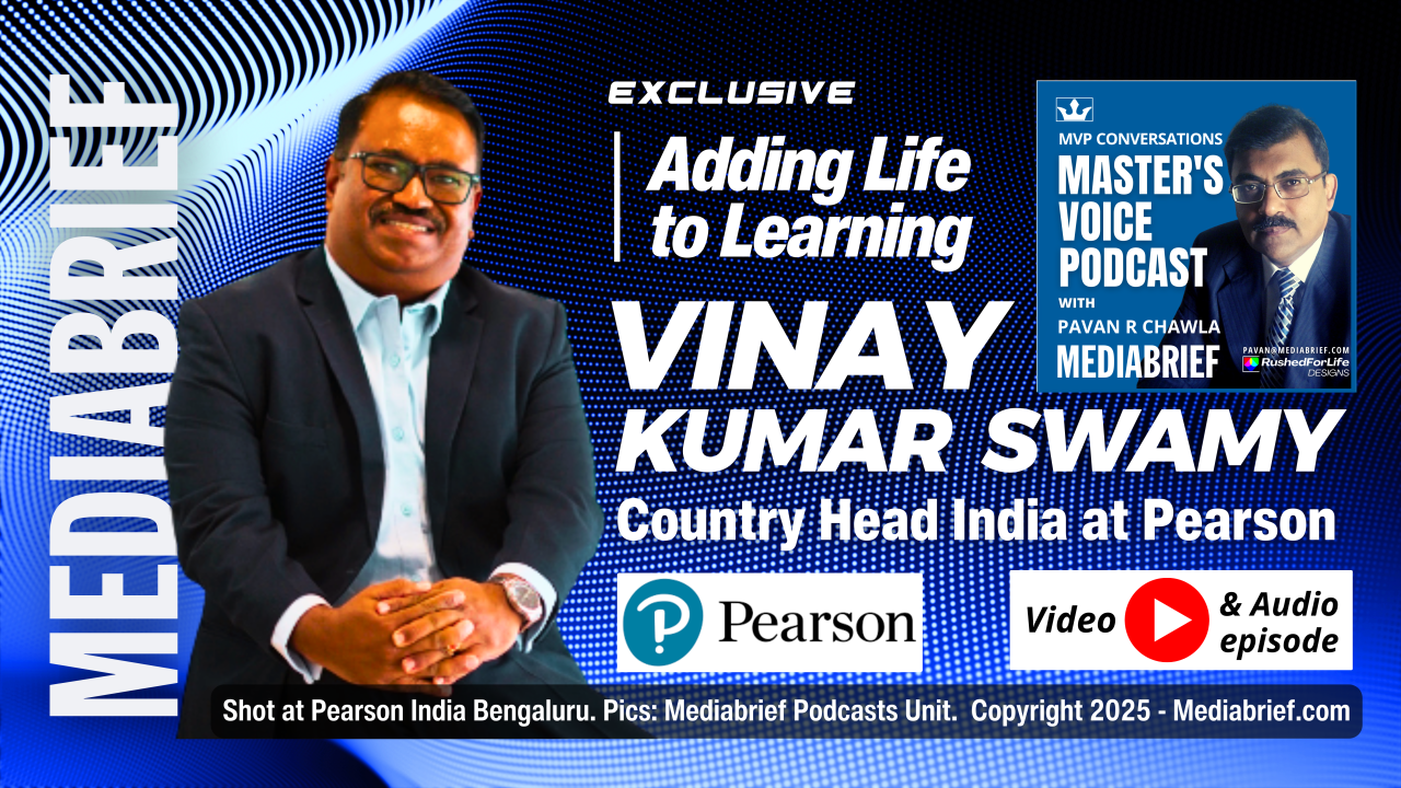 Vinay Kumar Swamy on Pearson India’s AI, skilling and educat Vinay Kumar Swamy on Pearson India’s AI, skilling and educat