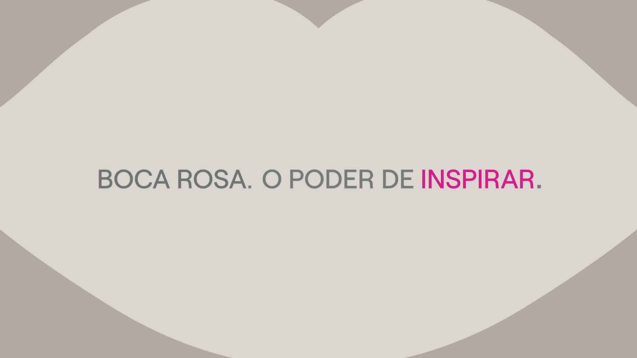 Rebranding da marca Boca Rosa e lançamento da nova linha de produtos ... Rebranding da marca Boca Rosa e lançamento da nova linha de produtos ...