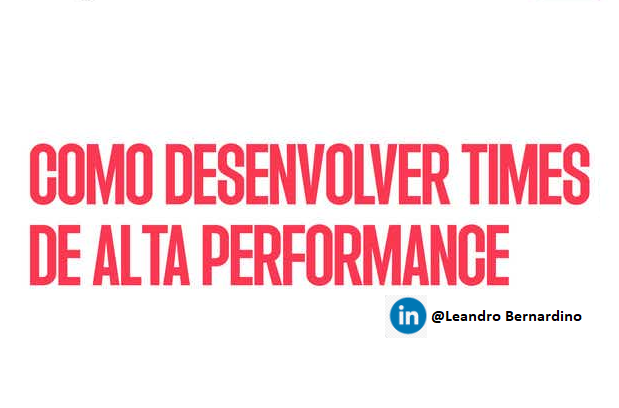 Desenvolvendo uma equipe de alta performance. Desenvolvendo uma equipe de alta performance.