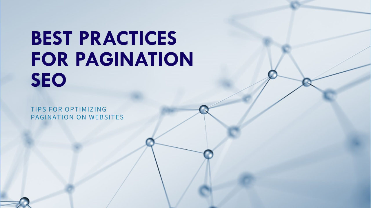 Here are some best practices for pagination SEO Here are some best practices for pagination SEO