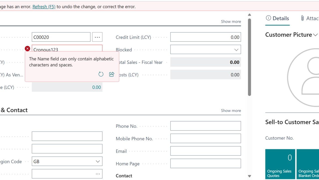 Validating User Input in Business Central Fields – Using CharAllowed ... Validating User Input in Business Central Fields – Using CharAllowed ...