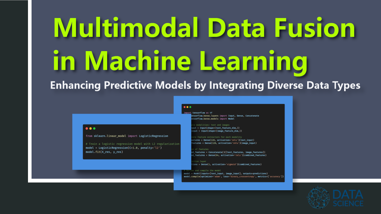 Multimodal Data Fusion in Machine Learning Multimodal Data Fusion in Machine Learning