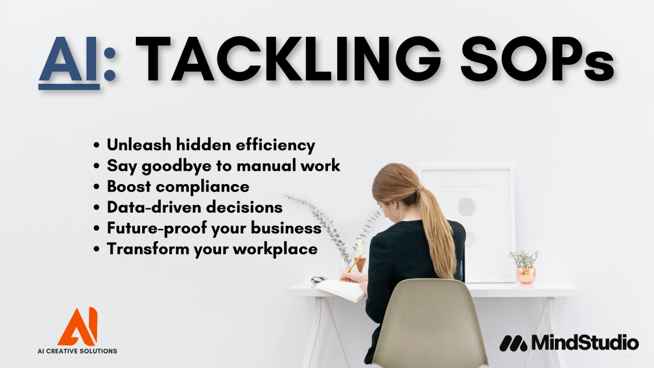 AI: Tackling SOPs AI: Tackling SOPs
