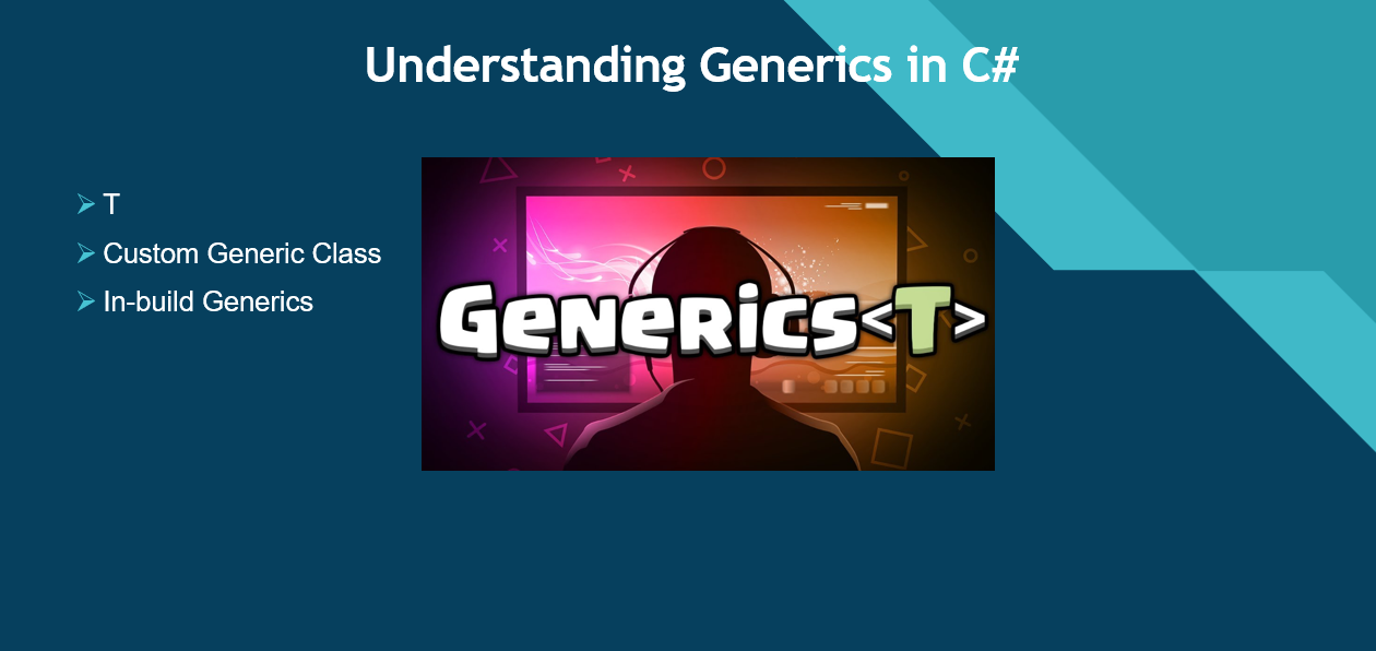 Understanding Generics in C# Understanding Generics in C#