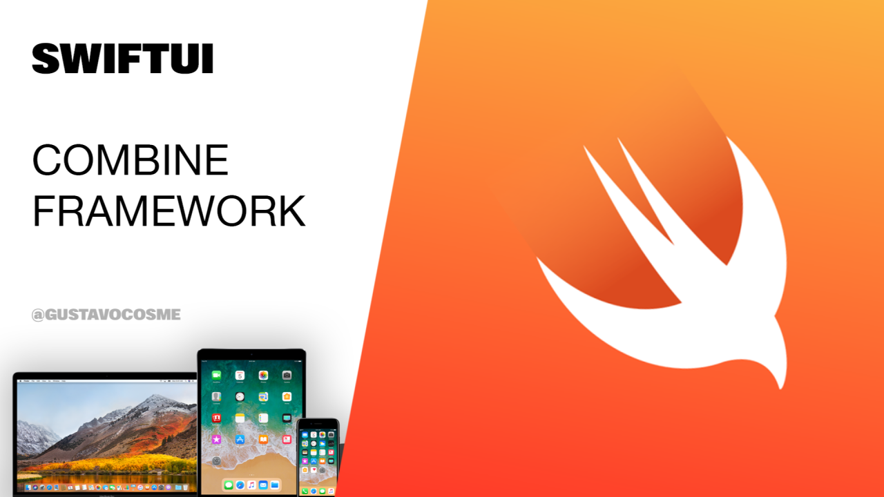 SwiftUI + Combine Framework SwiftUI + Combine Framework