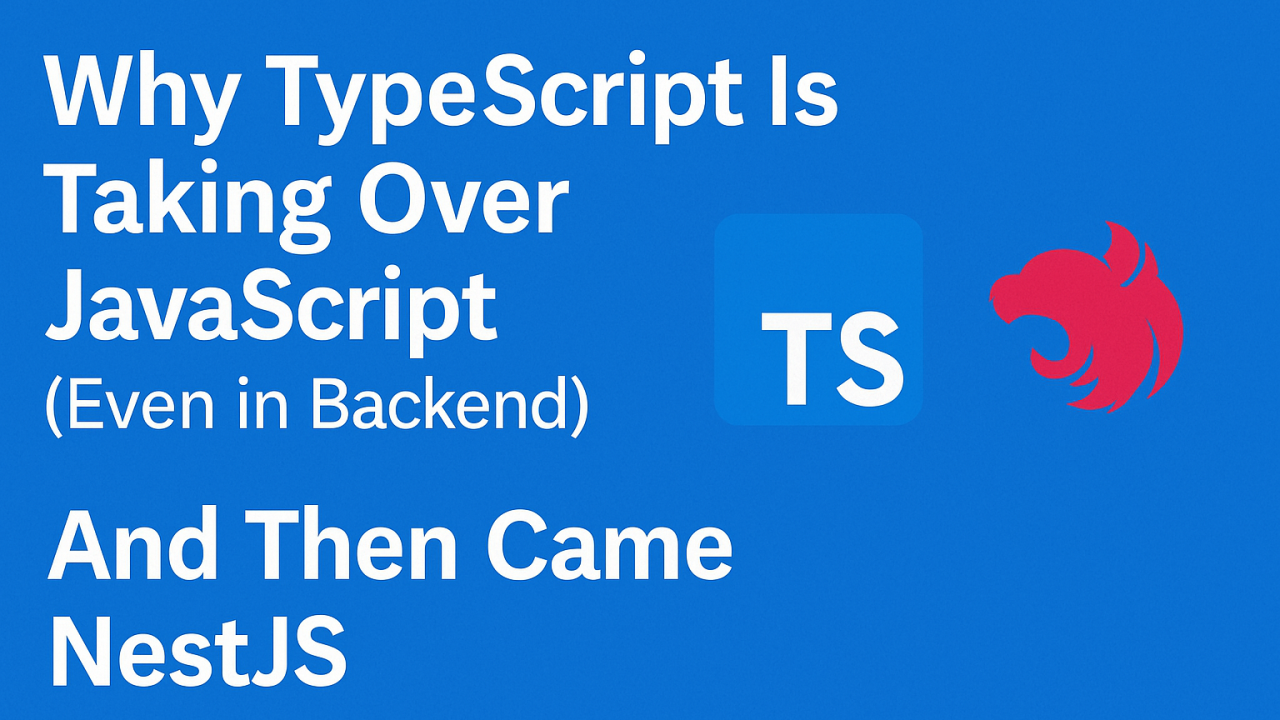 💥 Why TypeScript & NestJS Are Replacing JavaScript & Express in Modern ... 💥 Why TypeScript & NestJS Are Replacing JavaScript & Express in Modern ...