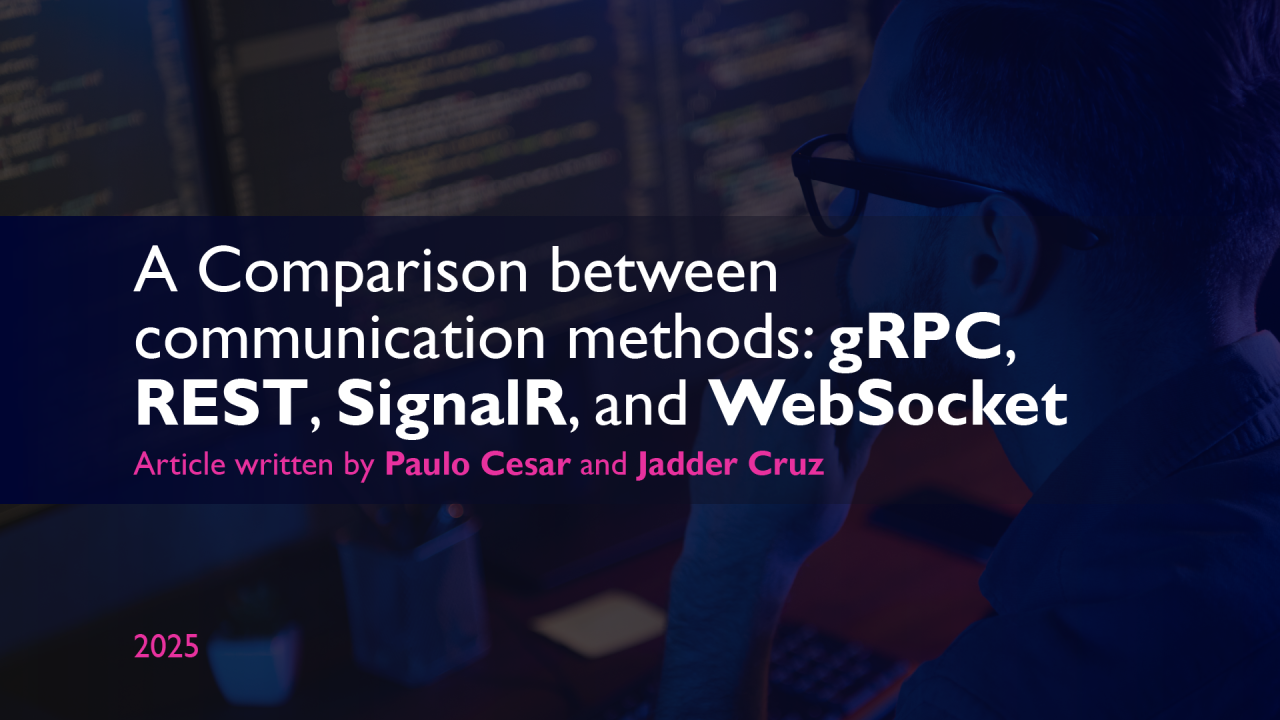 A Comparison between communication methods: gRPC, REST, SignalR, and ... A Comparison between communication methods: gRPC, REST, SignalR, and ...