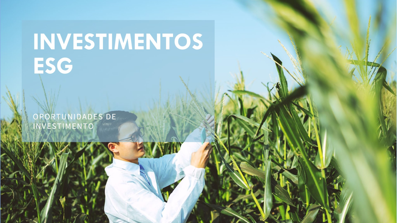 Investimentos ESG: Oportunidades de investimento que consideram fatores ... Investimentos ESG: Oportunidades de investimento que consideram fatores ...