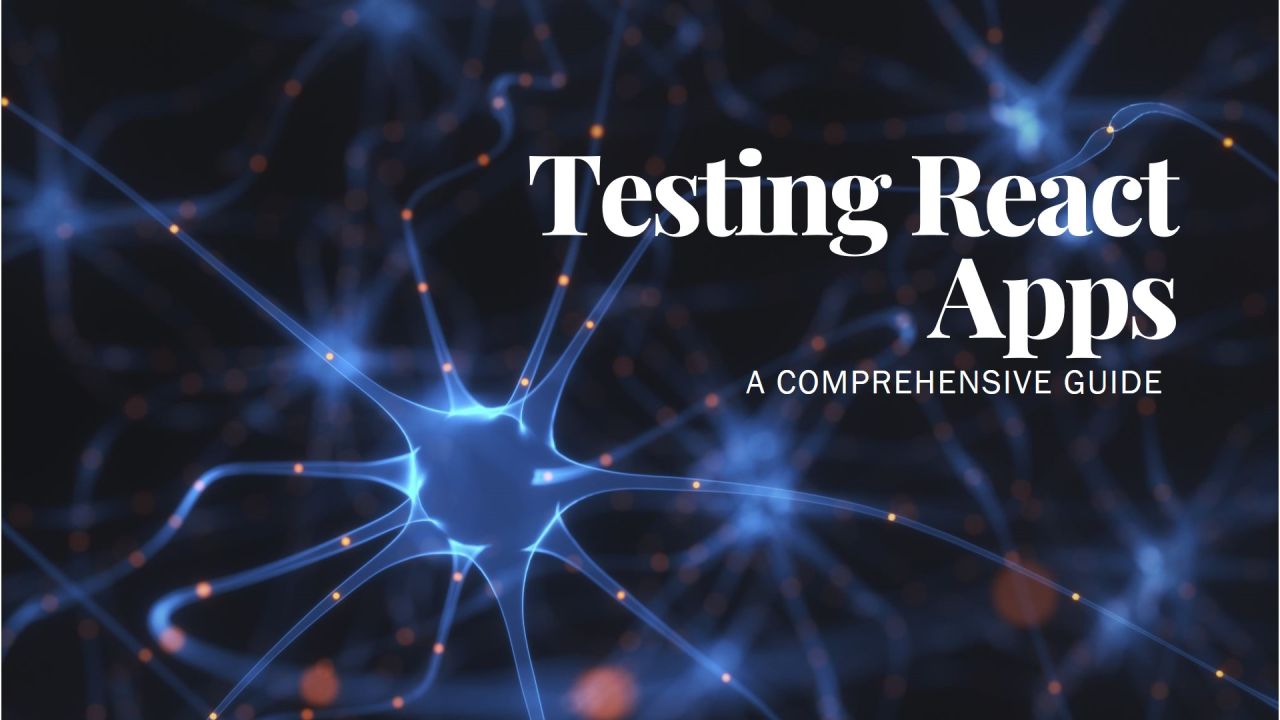 Testing React Applications with Jest and Enzyme: A Comprehensive Guide Testing React Applications with Jest and Enzyme: A Comprehensive Guide