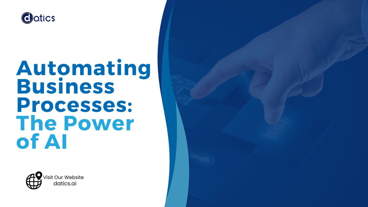 Automating Business Processes: The Power of AI Automating Business Processes: The Power of AI