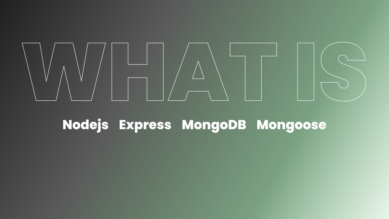 NodeJS, Express, MongoDB, Mongoose | Kalyanasundar Arunachalam NodeJS, Express, MongoDB, Mongoose | Kalyanasundar Arunachalam