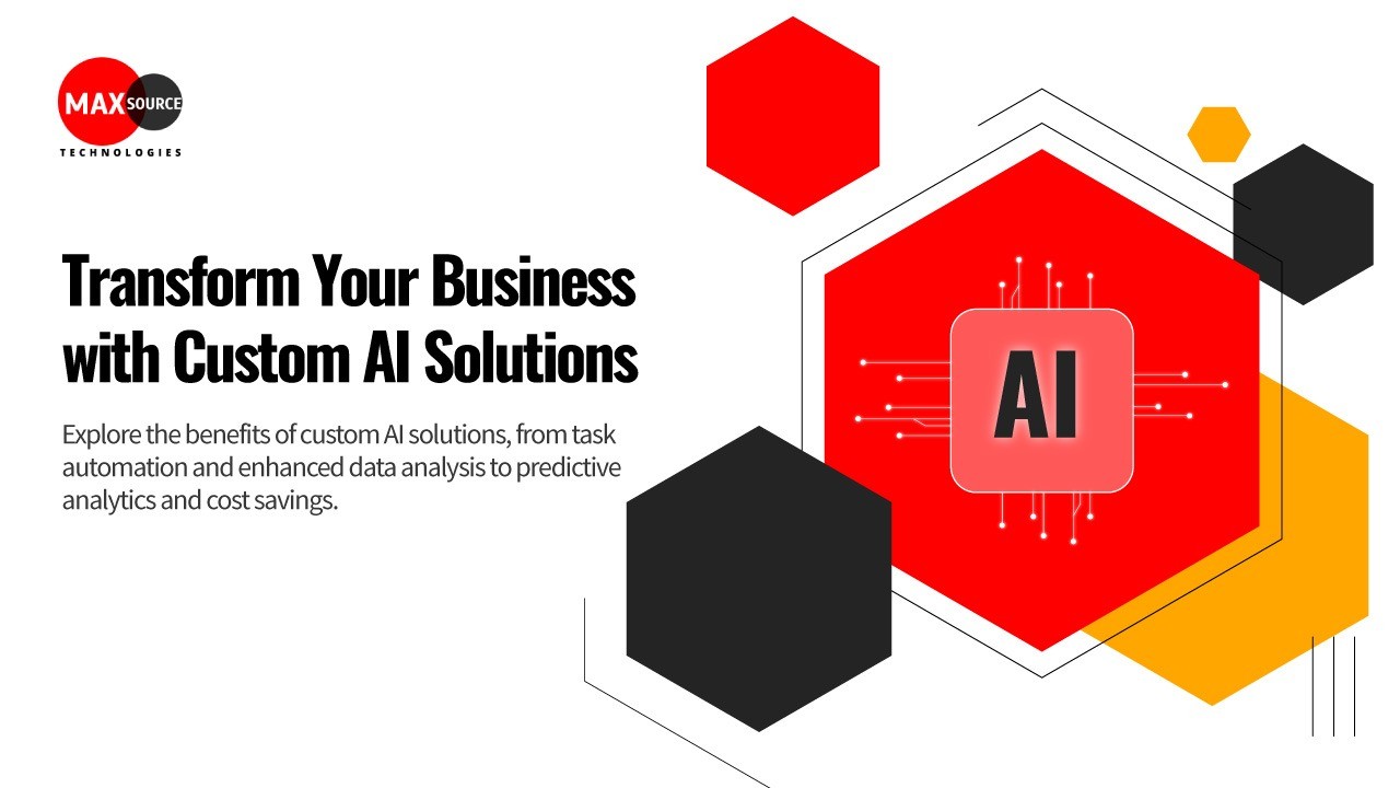Transform Your Business with Custom AI Solutions Transform Your Business with Custom AI Solutions