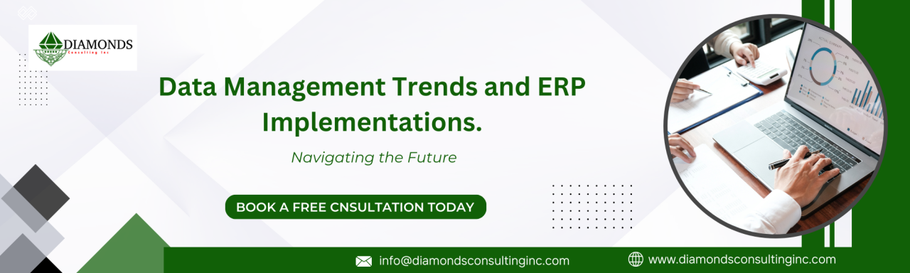Data Management Trends and ERP Implementations: Navigating the Future Data Management Trends and ERP Implementations: Navigating the Future