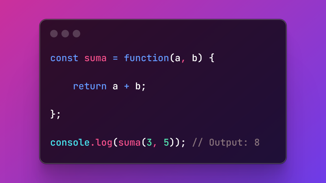 Function Expressions en JavaScript Function Expressions en JavaScript