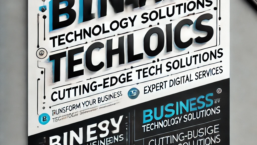 Transform Your Business with Cutting-Edge Tech Solutions! Transform Your Business with Cutting-Edge Tech Solutions!