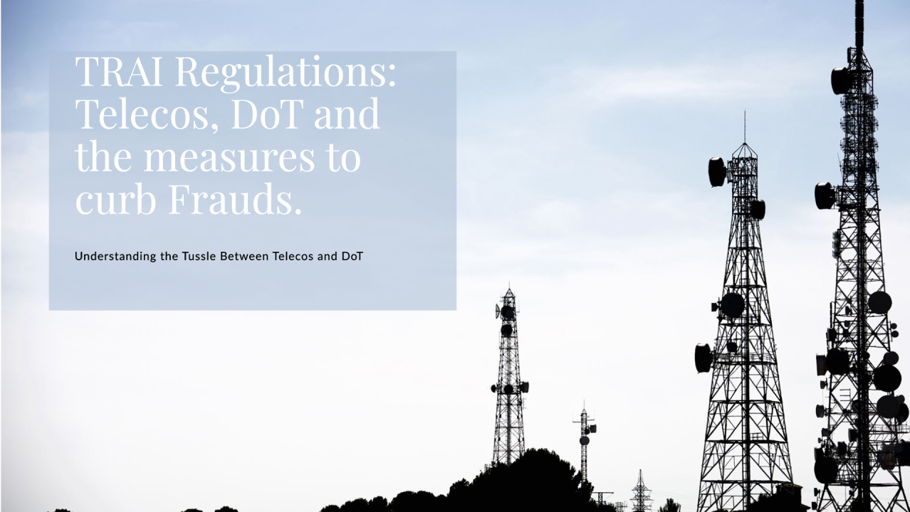 Understanding TRAI's strict measures to curb the evolving Grey Area of ... Understanding TRAI's strict measures to curb the evolving Grey Area of ...