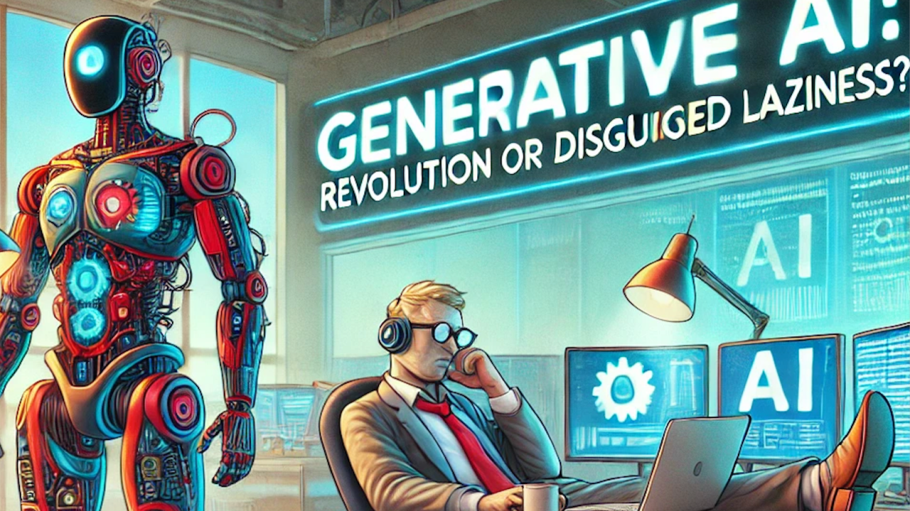 Generative AI: Revolution or Disguised Laziness? Generative AI: Revolution or Disguised Laziness?