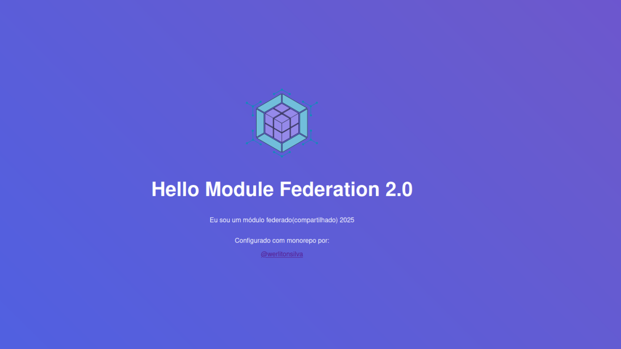 🚀 Micro Frontends + Rsbuild + Module Federation em um Monorepo? Temos! 🚀 Micro Frontends + Rsbuild + Module Federation em um Monorepo? Temos!