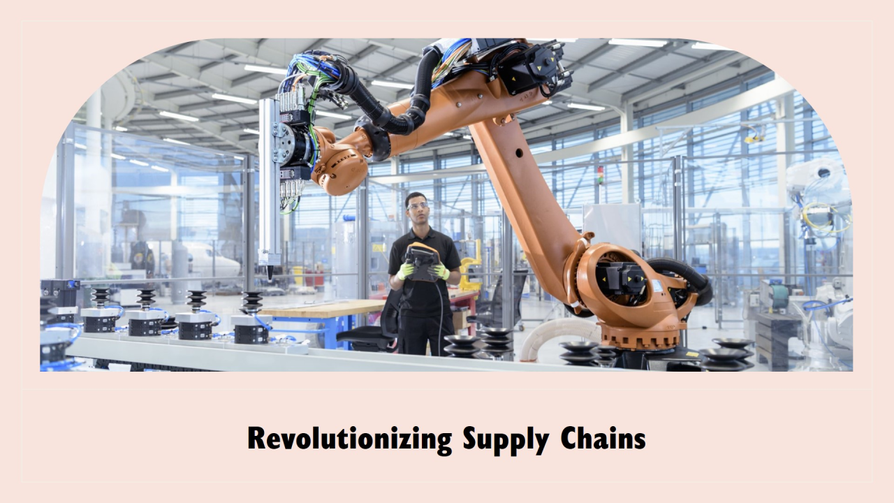 Revolutionizing Supply Chains: The Transformative Usages of AI Revolutionizing Supply Chains: The Transformative Usages of AI