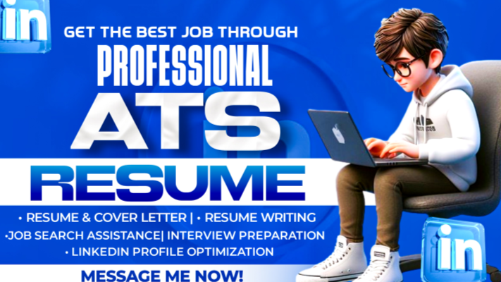 I will write, edit, revamp an ATS standard resume, CV, cover letter ... I will write, edit, revamp an ATS standard resume, CV, cover letter ...