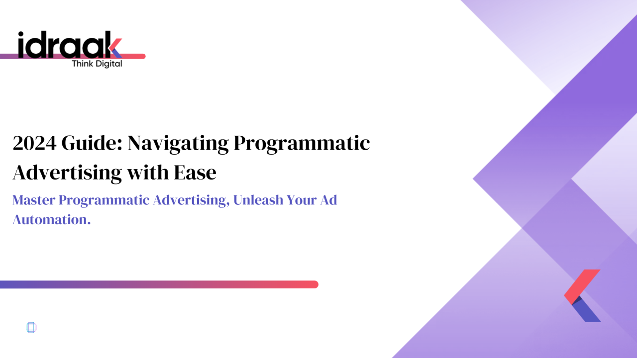 2024 Guide: Navigating Programmatic Advertising with Ease 2024 Guide: Navigating Programmatic Advertising with Ease