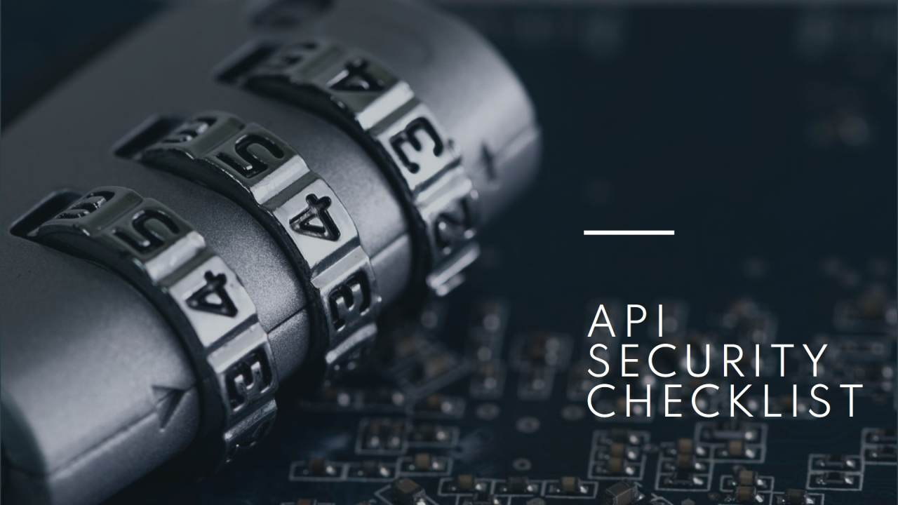 Comprehensive API Security Checklist: Best Practices and Ris Comprehensive API Security Checklist: Best Practices and Ris